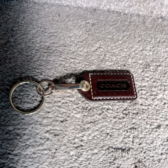 Coach | Accessories | Coach Leather Key Ring | Poshmark